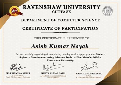 Asish Kumar Nayak On Linkedin Successfully Completed A One Day