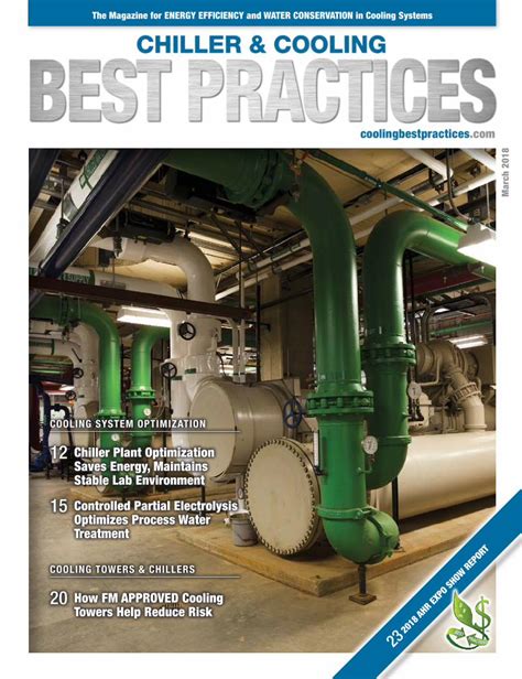 Pdf Cooling System Optimization Chiller And Cooling Best · Cooling