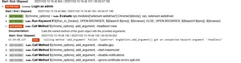 Chrome Options Headlessnew Seleniumlibrary Robot Framework