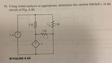 Solved Using Nodal Analysis As Appropriate Determine Chegg
