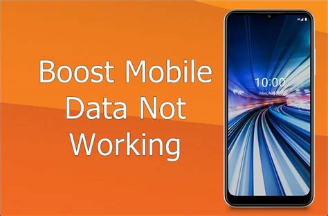 How To Fix Boost Mobile Data Not Working G Cant Connect