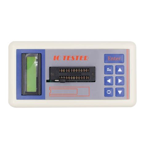 1set Chip Tester Integrated Circuit Detector Transistor With Burning Transistor Tester Abs