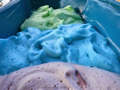 Learn With Play At Home How To Make Rainbow Soap Slime