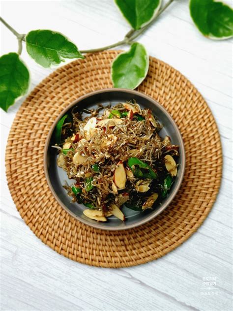 작은멸치볶음 국민반찬 백종원 잔멸치볶음 만드는 법