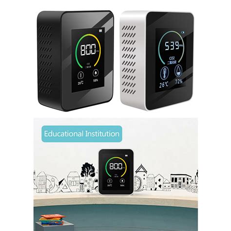 Led Co2 Detector Air Carbon Dioxide Sensor Monitor Grandado