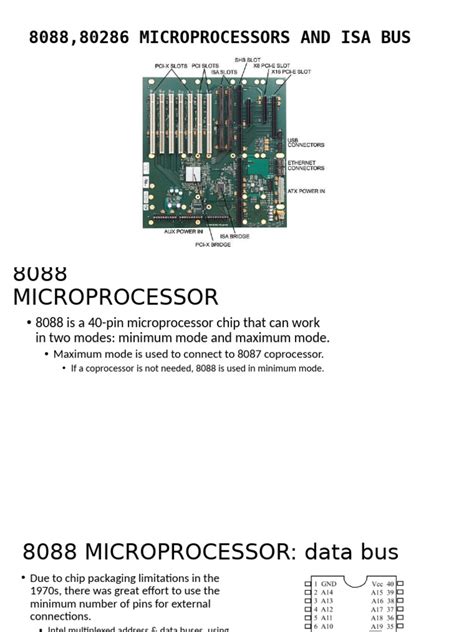 808880286 Microprocessors And Isa Bus Pdf Inputoutput Central