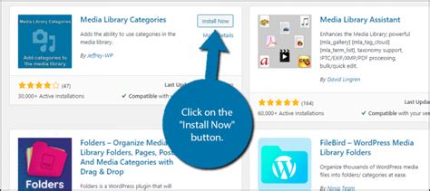 how to add media library categories in wordpress greengeeks
