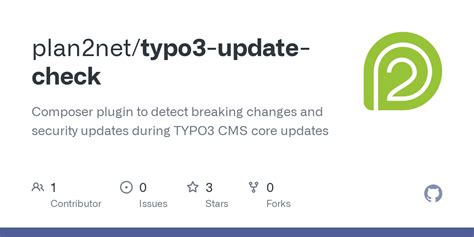 Github Plan2nettypo3 Update Check Composer Plugin To Detect