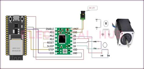 Esp32 And A4988 Visual Guide For Stepper Motor Integration