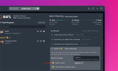 Slack Integration And Evaluation Reminders Ducalis Io
