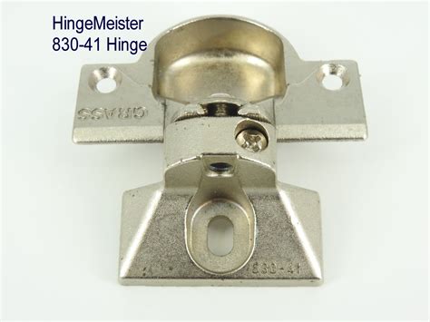 Complete Hinge Grass 830 Hinge And 830 41 Mounting Plate Nickel Hinge Meister