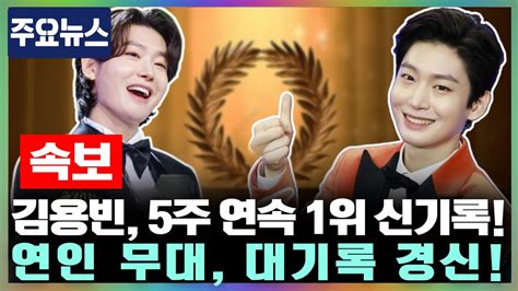 김용빈 ‘미스터트롯3 전례 없는 5주 연속 1위 ‘연인 무대 모든 플랫폼에서 대기록 경신 과연 그는 트로트의 새로운