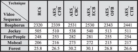 Figure 1 From Hevc Selective Encryption Using Rc6 Block Cipher
