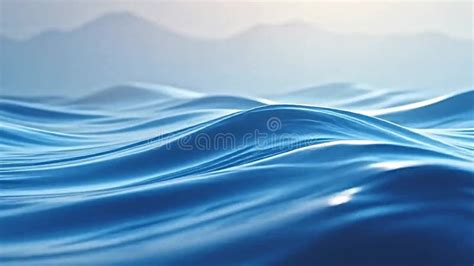 Blue Turquoise Gradient Wave Background Smooth Flowing Gradients