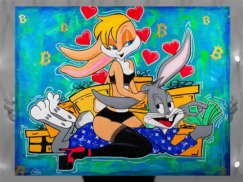 Bugs Bunny And His Girlfriend Drawings