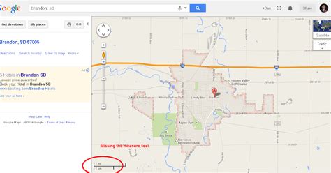 Spear Tip Education Using The Measure Tool In Google Maps