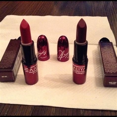 Mac Aaliyah Lipsticks And Lipglass Review And Swatches 40 Off