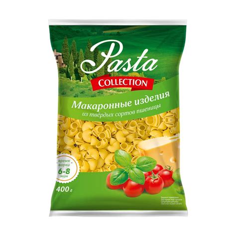 Макароны, Pasta collection, улитки, 400 г - купить в интернет-магазине ...