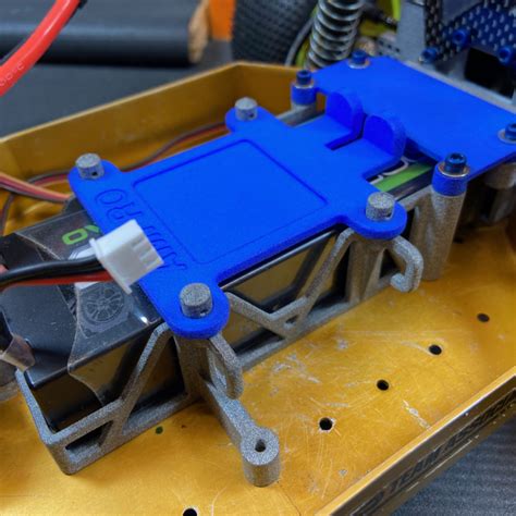 3d Printable Rc10 Goldpan Battery Retainer By Ampro Engineering