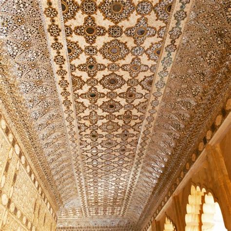 Shish Mahal Jaipur Mughal Architecture Night View Sheesh Mahal