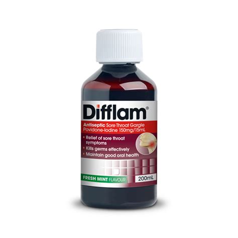 Difflam Anti Inflammatory Anti Bacterial Lozenges Difflam Singapore