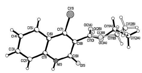 Structure Of The Ester 1b Molecule With Atomic Numbering Download
