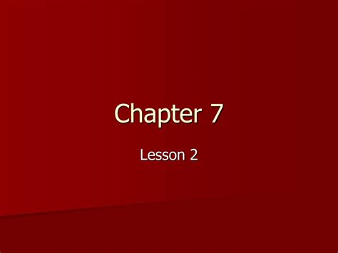 ppt chapter 7 powerpoint presentation free download id 8744862
