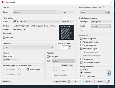 Solved Printing To Pdf Orientation Rotated 90 Cw Autodesk Community