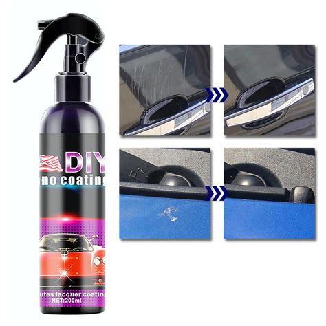 Car Nano Coating Spray Car Polish Liquid, Quick Fix, Resists UV Rays ...