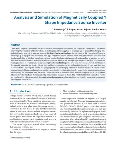 Simulation And Implementation Of Quasi Z Source Based Single Stage Buckboost Inverter Fed
