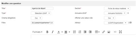 SELECTION LDAP Issue PluginsGLPI Formcreator GitHub