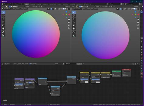 Recreating The Normal Matcap With Nodes Colors Not Correct