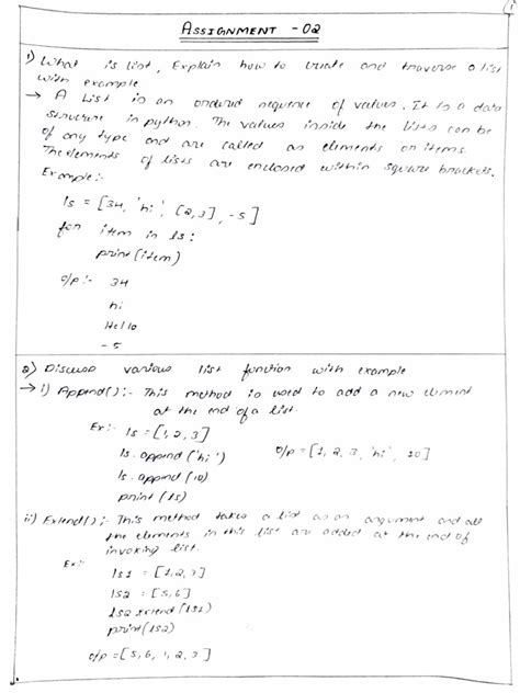 Assignment 02 Python Pdf