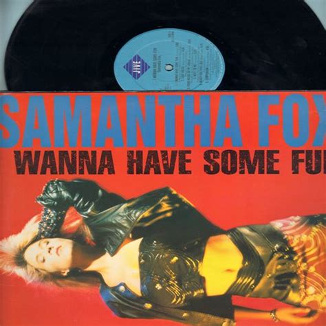 Samantha Fox I Wanna Have Some Fun Records Lps Vinyl And Cds Musicstack