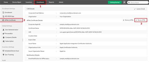 Renew APNs Certificate