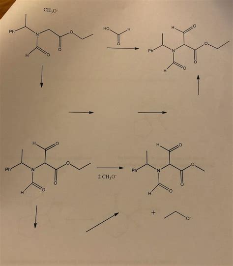 Solved Draw The Complete Stepwise Mechanism Below With Chegg Com