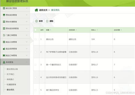 计算机毕业设计 Python会展 展会信息管理系统flask Django博览会数据库设计 Csdn博客