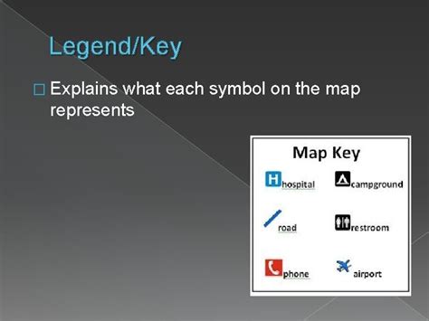 Legendkey Explains What Each Symbol On The Map