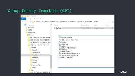 Abusing Gpos For Active Directory Pwnage Ppt