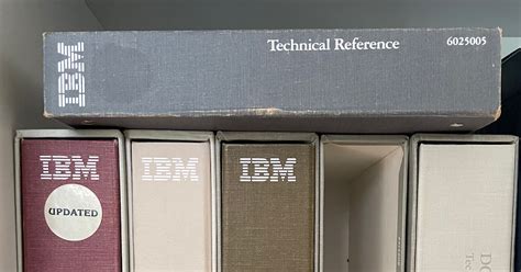 Bookshelf Classic The IBM PC Denim Blue Reference Manual