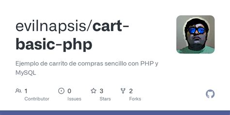 Github Evilnapsiscart Basic Php Ejemplo De Carrito De Compras Sencillo Con Php Y Mysql