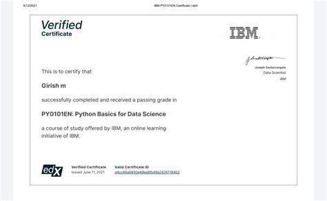 Girish M On Linkedin Ibm Ibmskillsbuild Python Datascience