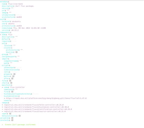 Unable To Build The Kustomization For Flux Iron Bank · Issue 1104 · Zarf Devzarf · Github