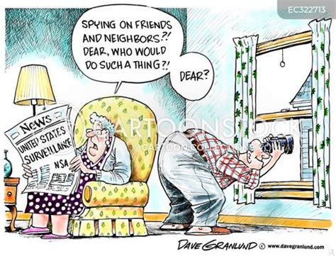 Spy Neighbours Cartoon