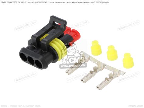 GAB SPARE CONNECTOR GA PINS GASGAS Buy The GA At CMSNL
