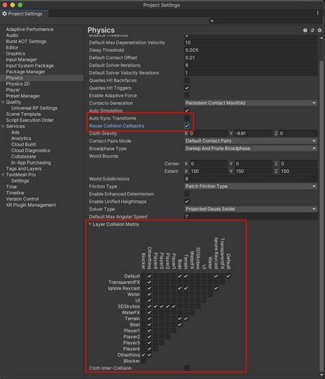 增强的物理性能以实现流畅的游戏体验 Unity