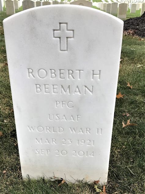 Robert Harold Beeman 1921 2014 Find A Grave Memorial