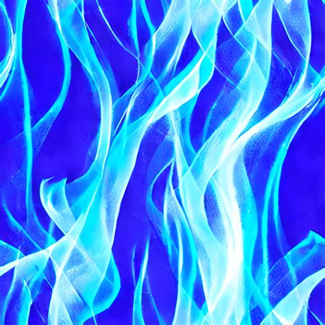 Blue Fire Pattern · Creative Fabrica