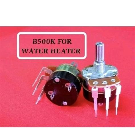 Potentiometer Variable Resistor For Water Heater 500k With Switch
