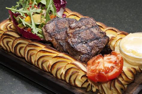 Oxfilé På Planka Internetfoto